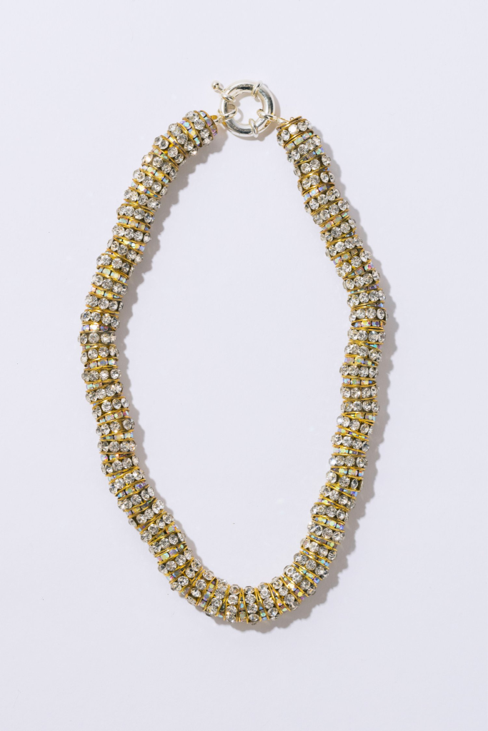 FAT GOLDEN DIAMOND NECKLACE | Oles döttrar